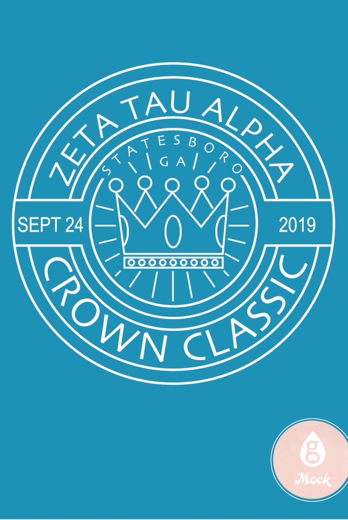 Zeta Tau Alpha Crown Classic Circle | Geneologie